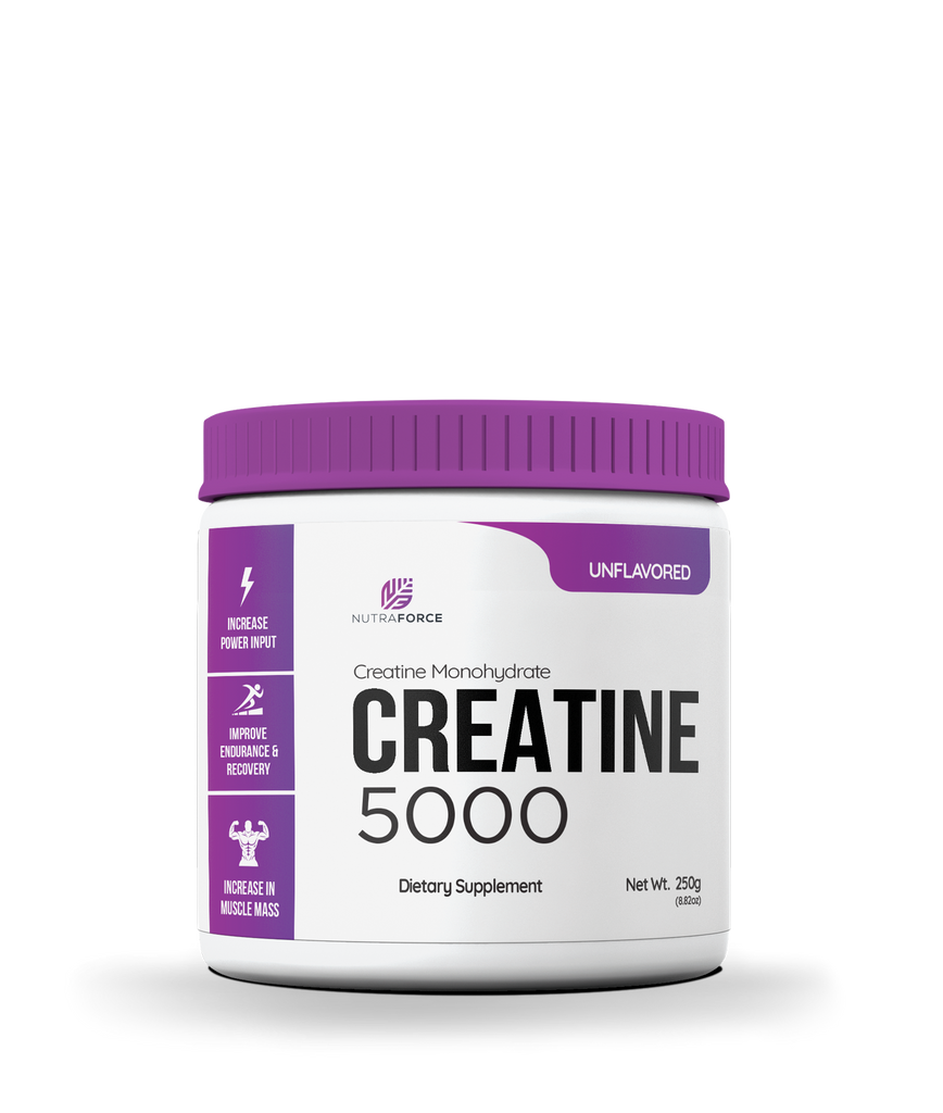 CREATINE 5000 100% PURE CREATINE MONOHYDRATE – nutraforce